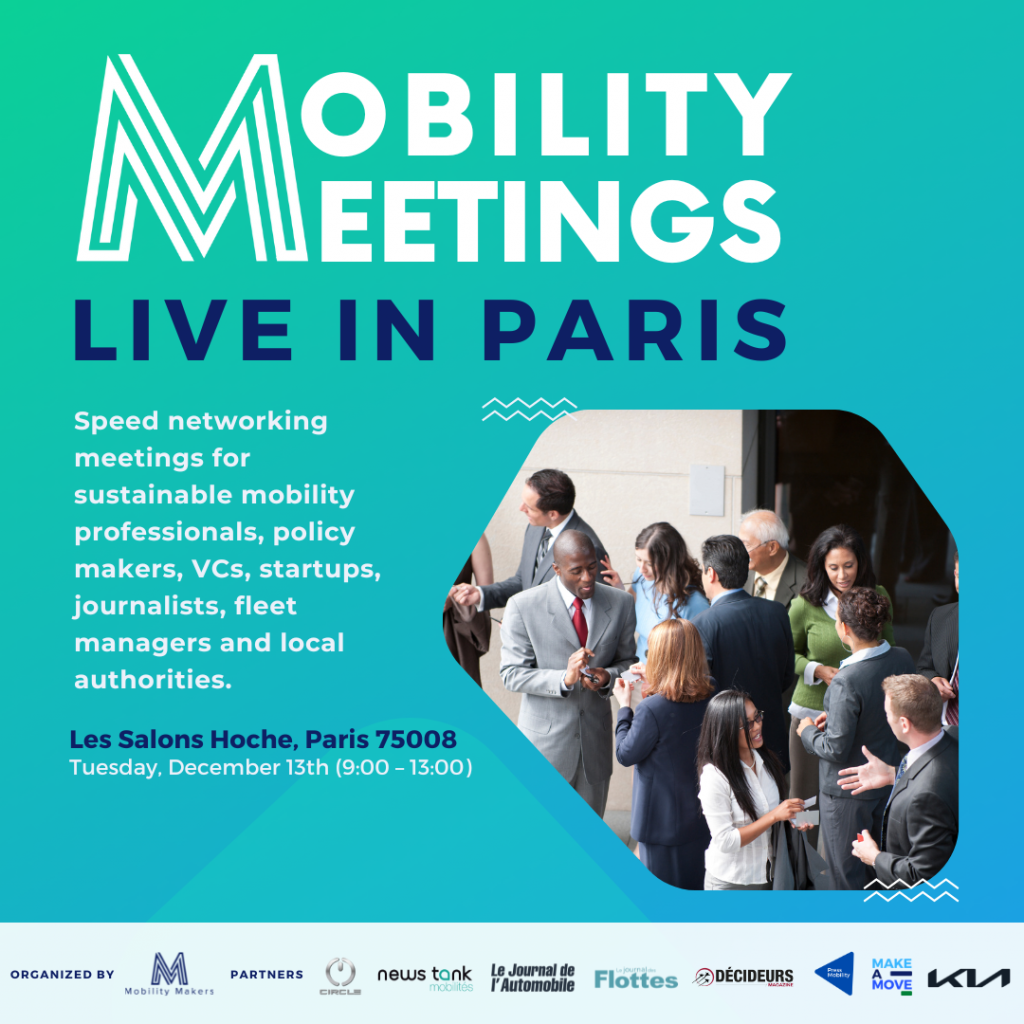 Mobility Meetings Live Paris – Mobility Makers