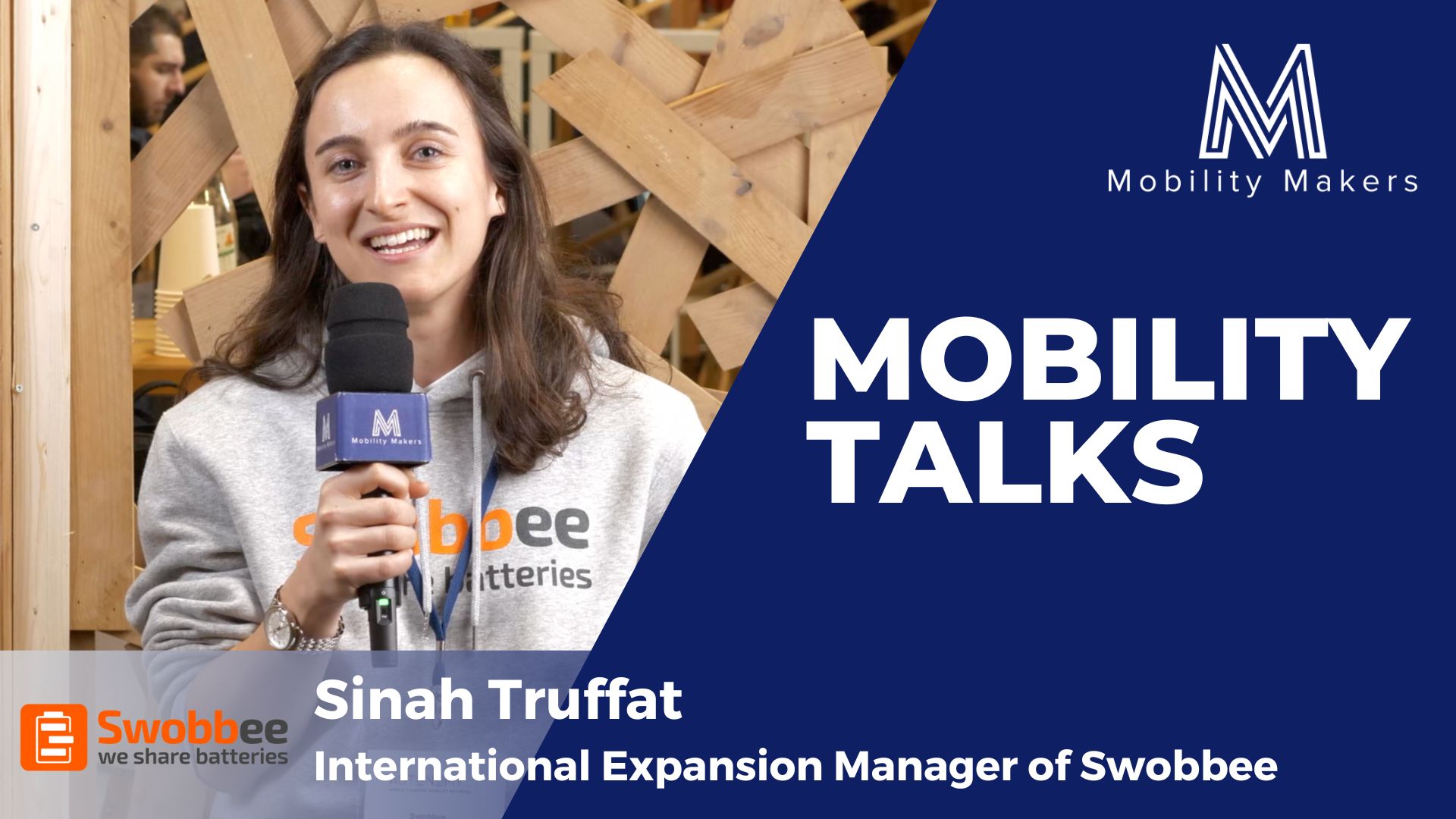 Mobility Talks - Sinah Truffat, Expansion Manager at Swobbee